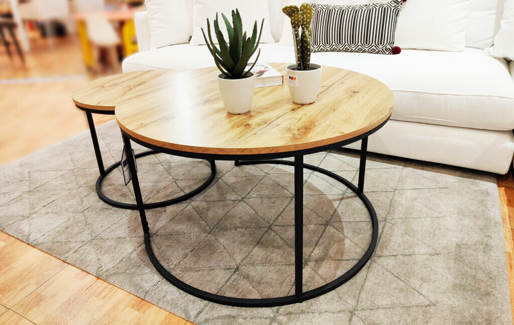 Set de mesas de centro. Dos mejor que una. | Muebles Toscana